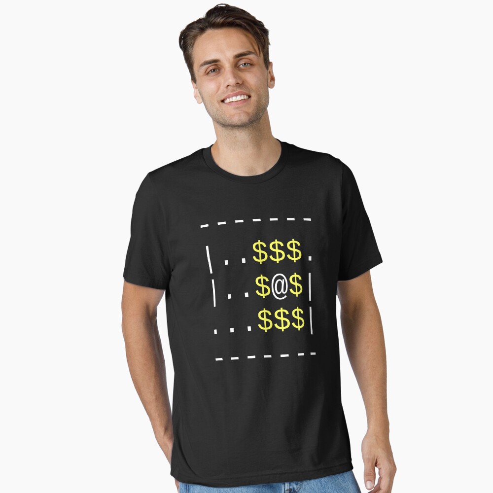 "In the Money! ASCII" Sticker for Sale by WPahat | Redbubble