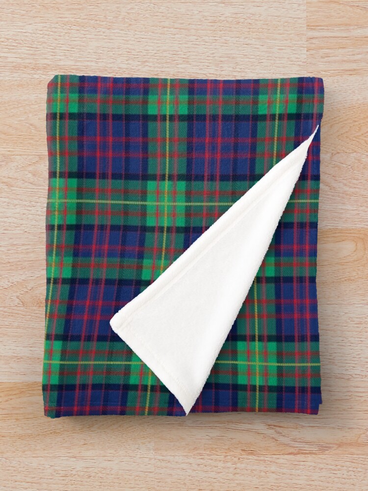 "Carnegie Mellon University Tartan Plaid" Throw Blanket for Sale by ...