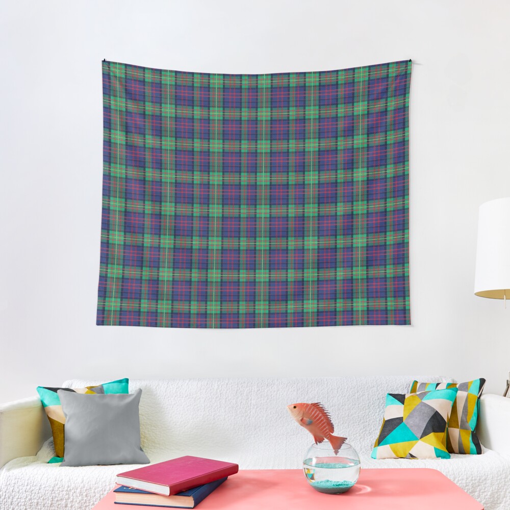 "Carnegie Mellon University Tartan Plaid" Tapestry by Katiesorrell ...