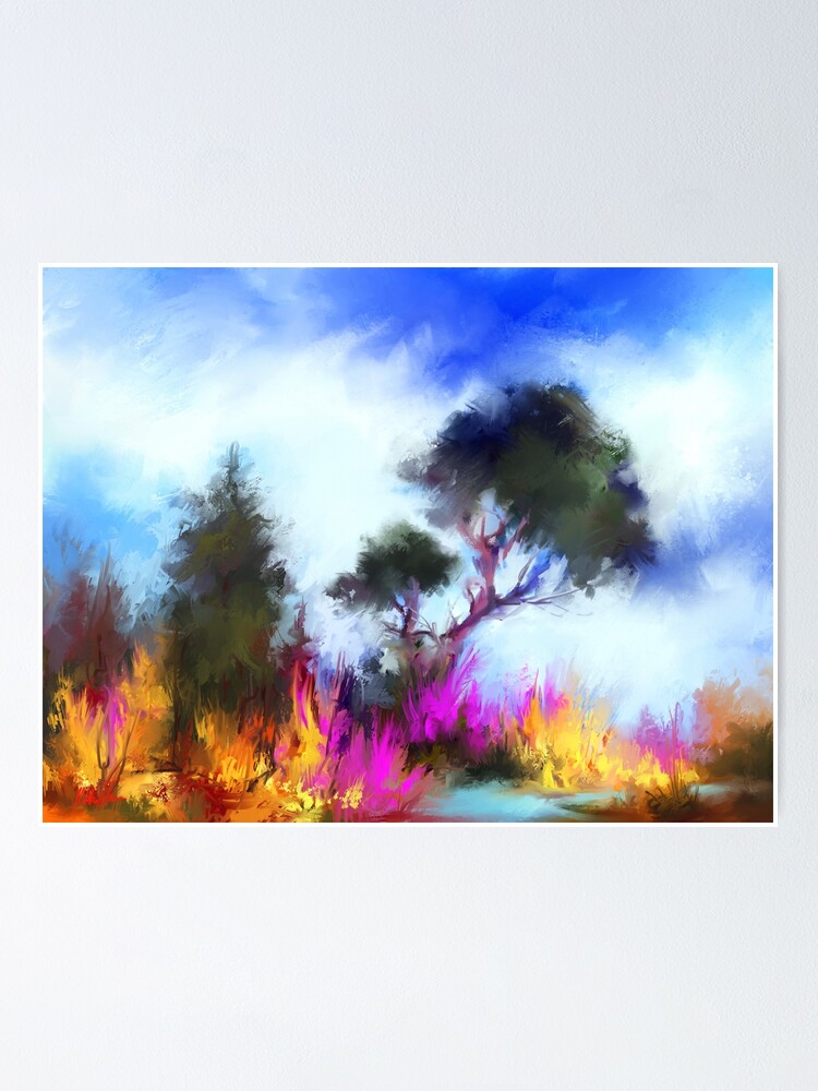 "Three friends" Poster by Mishelangello | Redbubble