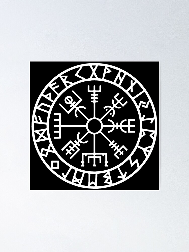 Kitchen & Dining Drink & Barware Norse Pagan Asatru Norse Vegvisir ...
