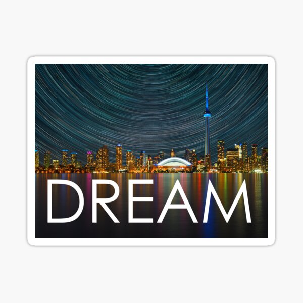 "DREAM" Sticker for Sale by IronBlossom | Redbubble
