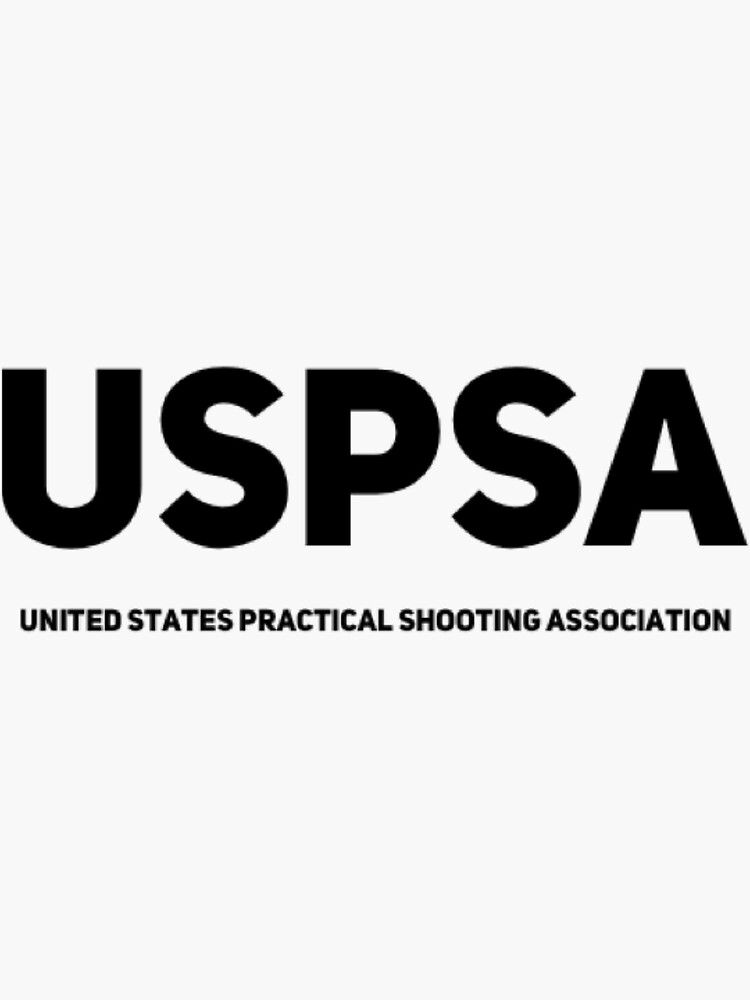 "USPSA United States Practical Shooting Association " Sticker for Sale ...