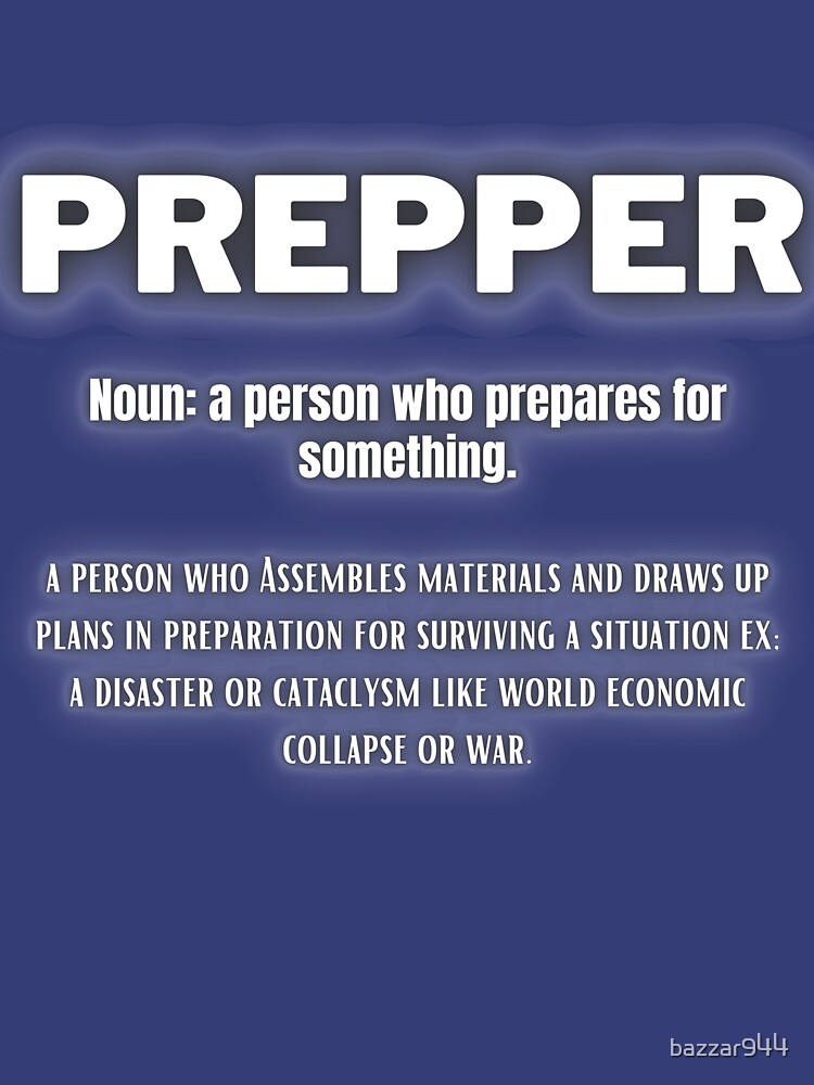 "Prepper" T-shirt by bazzar944 | Redbubble