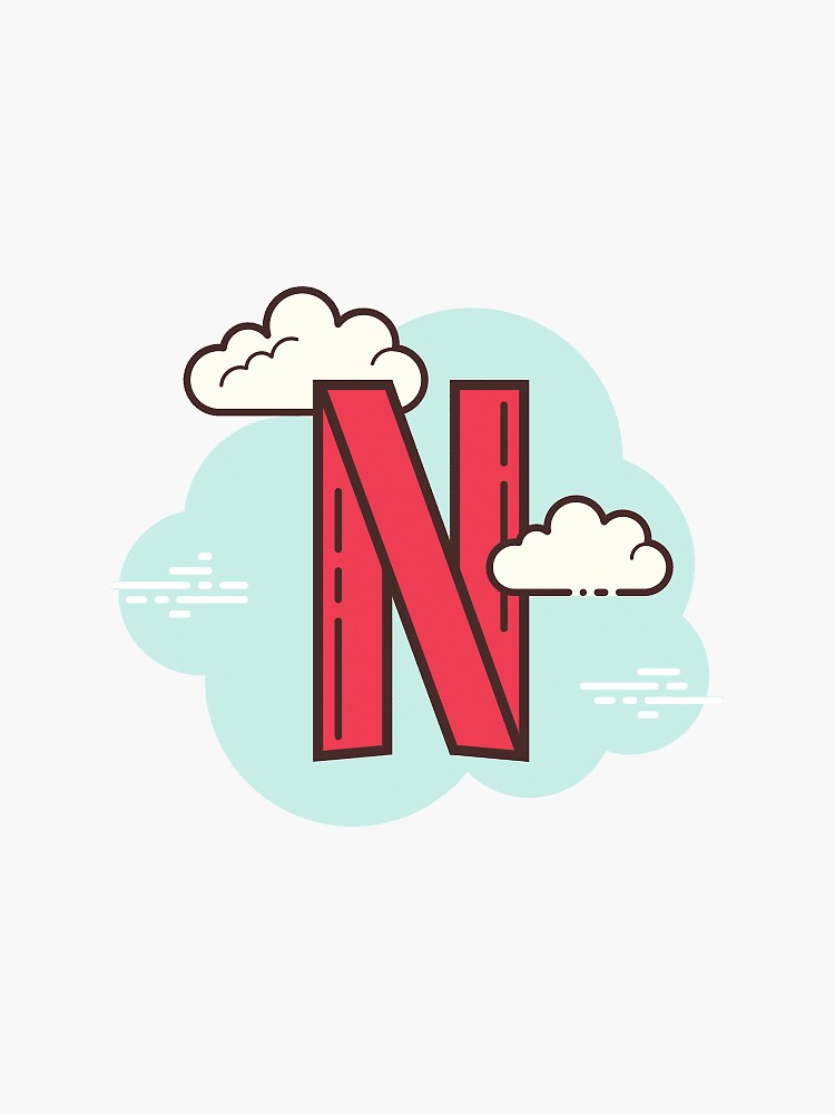 "Netflix Sticker pack" Sticker for Sale by flora12245 | Redbubble