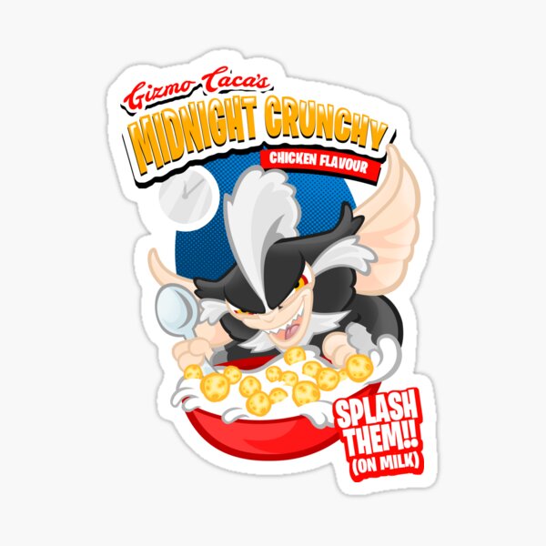 "Midnight crunchy" Sticker for Sale by AwesomeWearIt | Redbubble