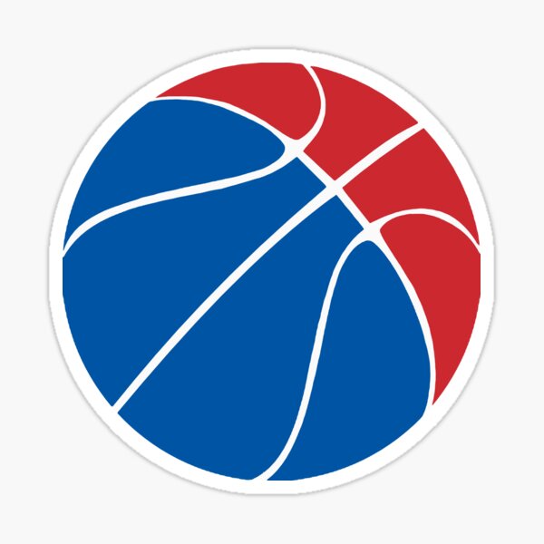"NBA logo basketball - ball only (without borders)" Sticker for Sale by ...