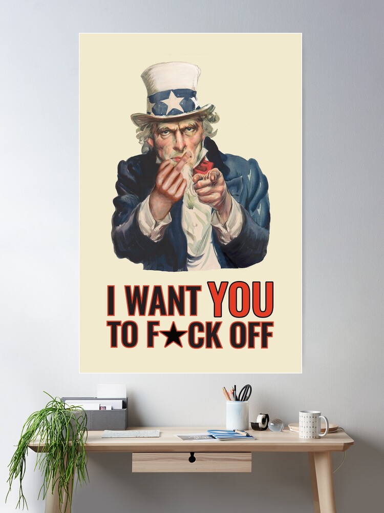 Uncle Sam Wants You Parody Uncle Sam Wants You Poster – Poster