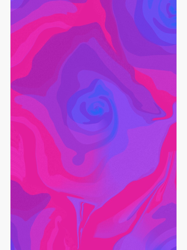 "Subtle Bisexual Flag Roses" Sticker by starlitkingdom | Redbubble