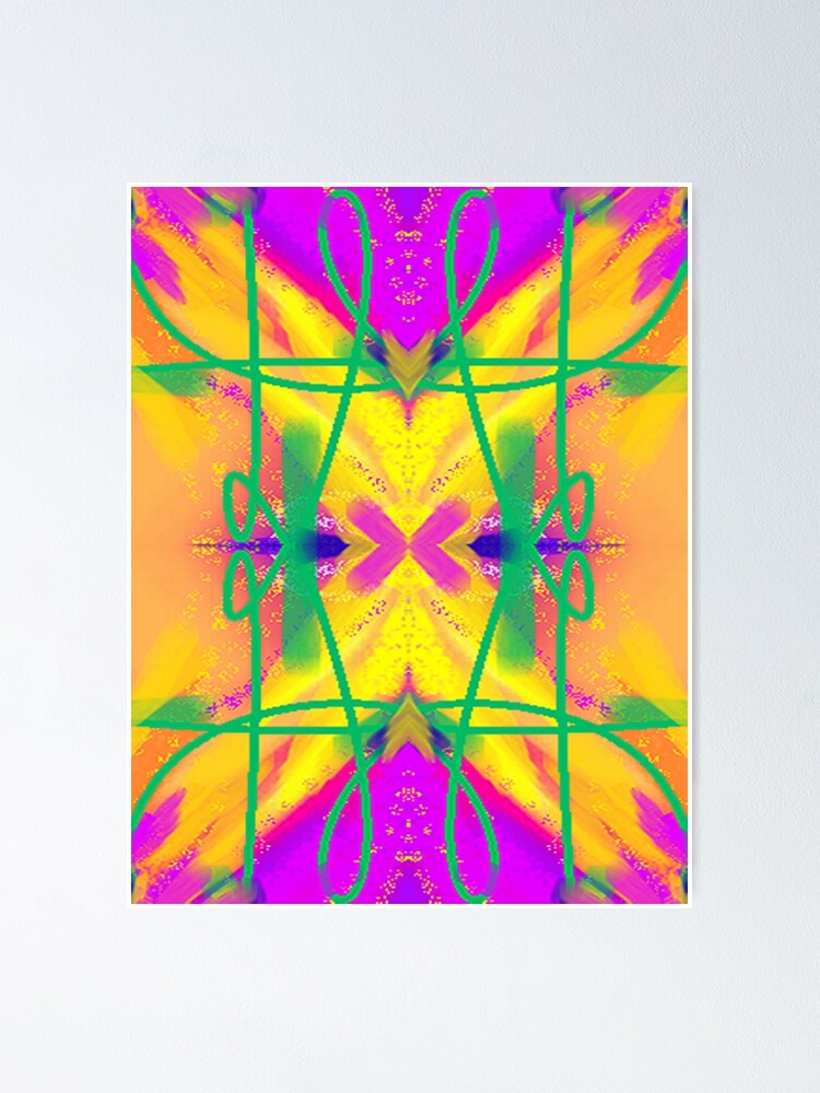 "Neon pink,wild, wacky art , psychedelic Arte Abstracto, abstract art ...