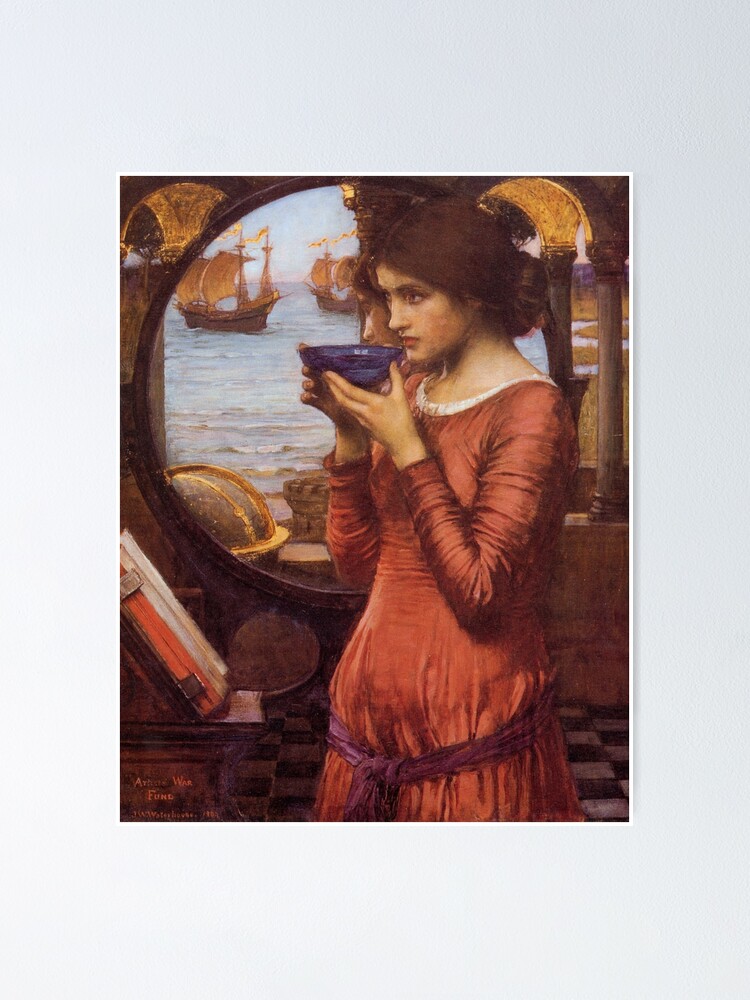 "Destiny - John William Waterhouse" Poster for Sale by forgottenbeauty ...