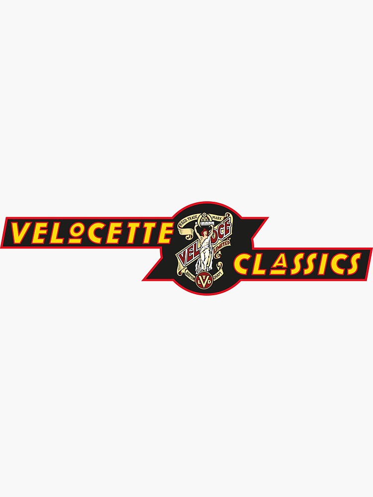 "velocette classics" Sticker by LuridoDog | Redbubble