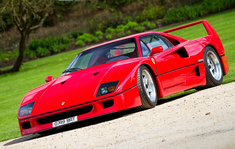 Ferrari F40: Posters | Redbubble