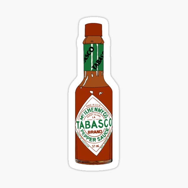 Pegatinas: Tabasco | Redbubble