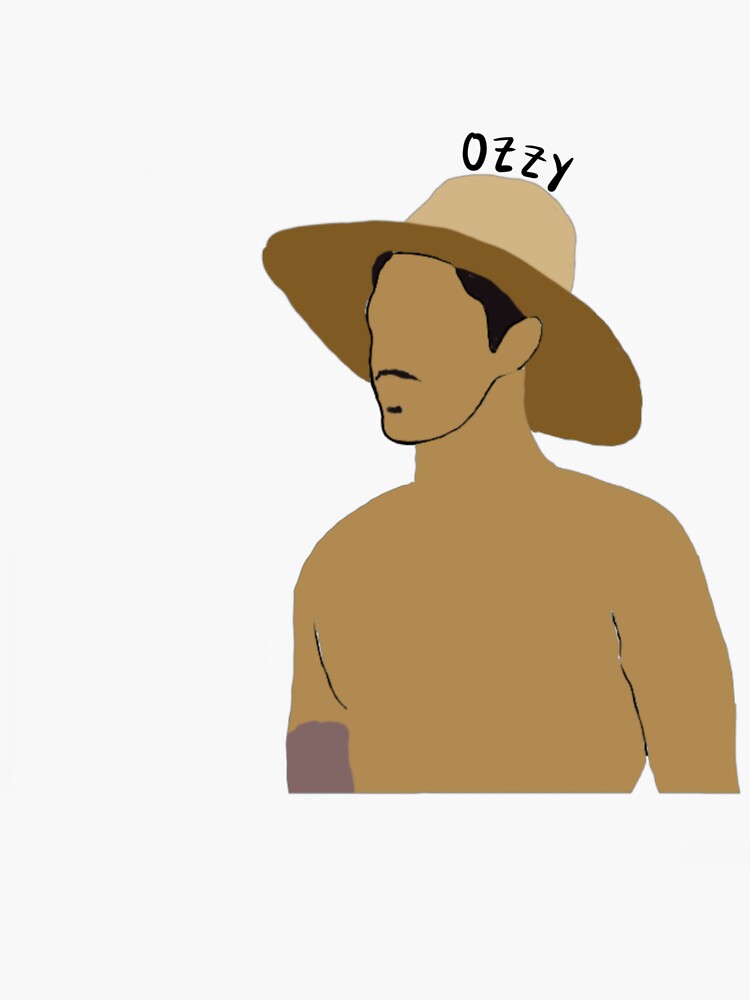 "Ozzy" Sticker for Sale by kaliburke | Redbubble