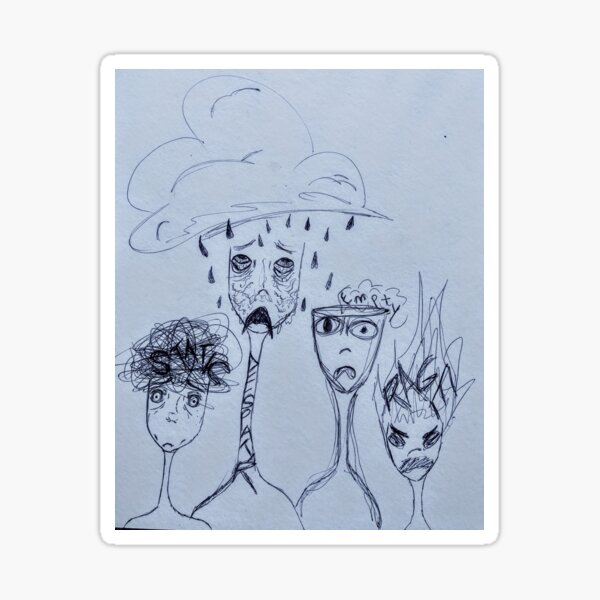 "sorry mom, i'm bipolar" Sticker for Sale by thechol | Redbubble