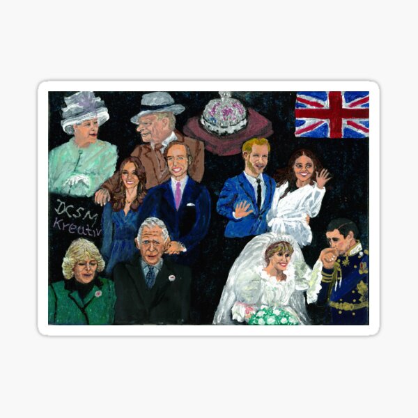 "royal" Sticker for Sale by DCSMKreativ | Redbubble