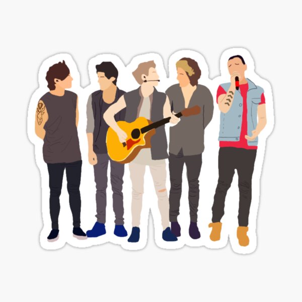 "one direction - 2014" Sticker by alishavictoriax | Redbubble