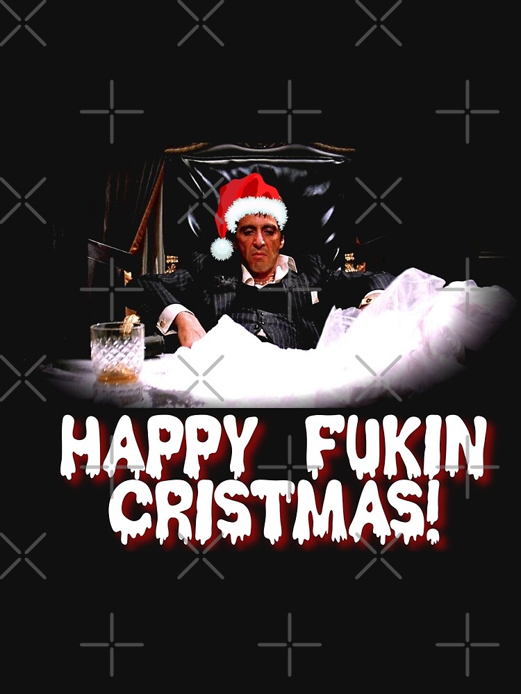 "Scarface Christmas " Art Print for Sale by PeteFarrow | Redbubble