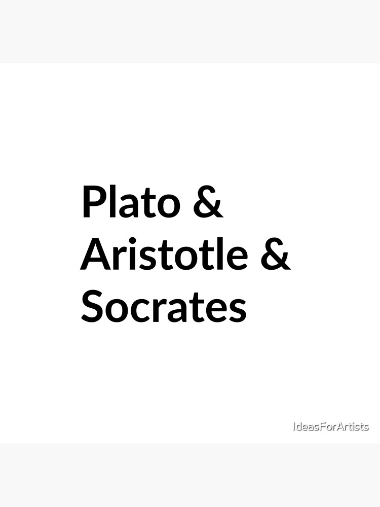 "Plato & Aristotle & Socrates - Greek Philosophers - For Philosophy ...