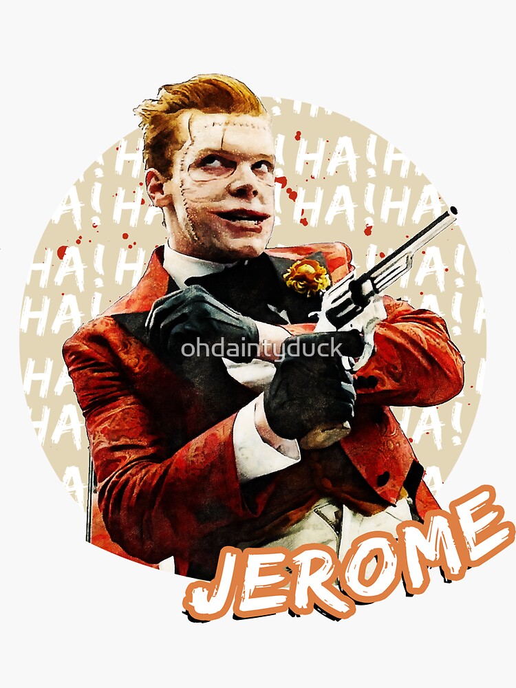 "Jerome" Sticker for Sale by ohdaintyduck | Redbubble