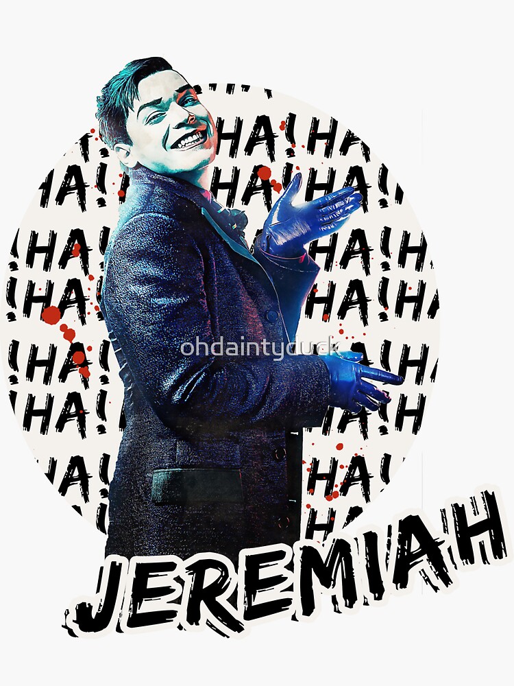 "Jeremiah" Sticker for Sale by ohdaintyduck | Redbubble