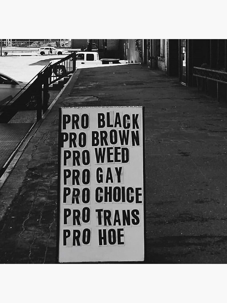 "Pro love " Sticker by bongtripper | Redbubble