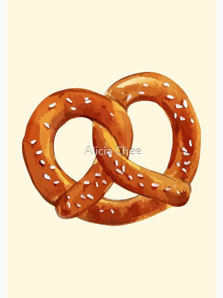 "Pretzel" Poster for Sale by Alicia C | Redbubble