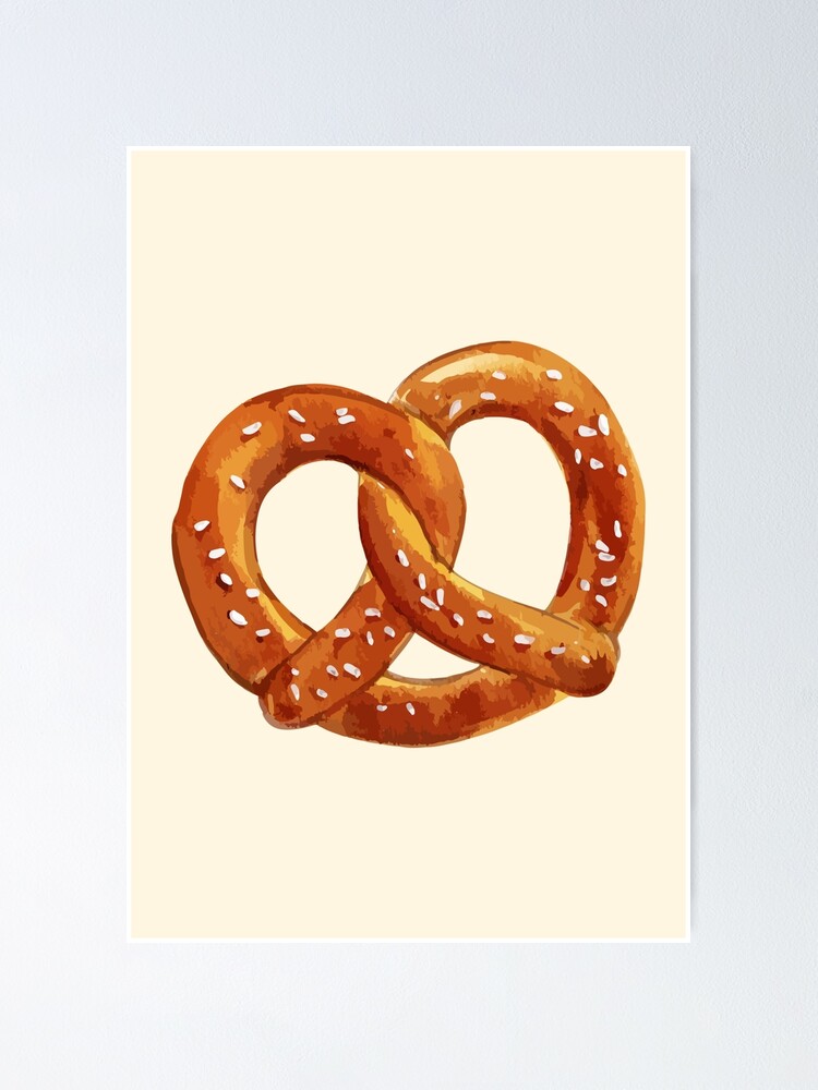 "Pretzel" Poster for Sale by Alicia C | Redbubble