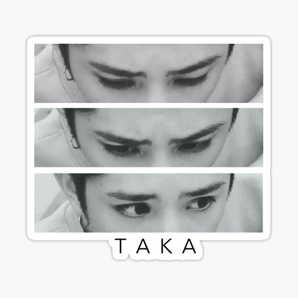 "Taka Tee II" Sticker by M0ssop | Redbubble