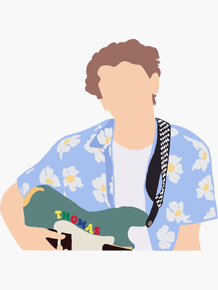 "Thomas Headon" Sticker by mmcveety | Redbubble