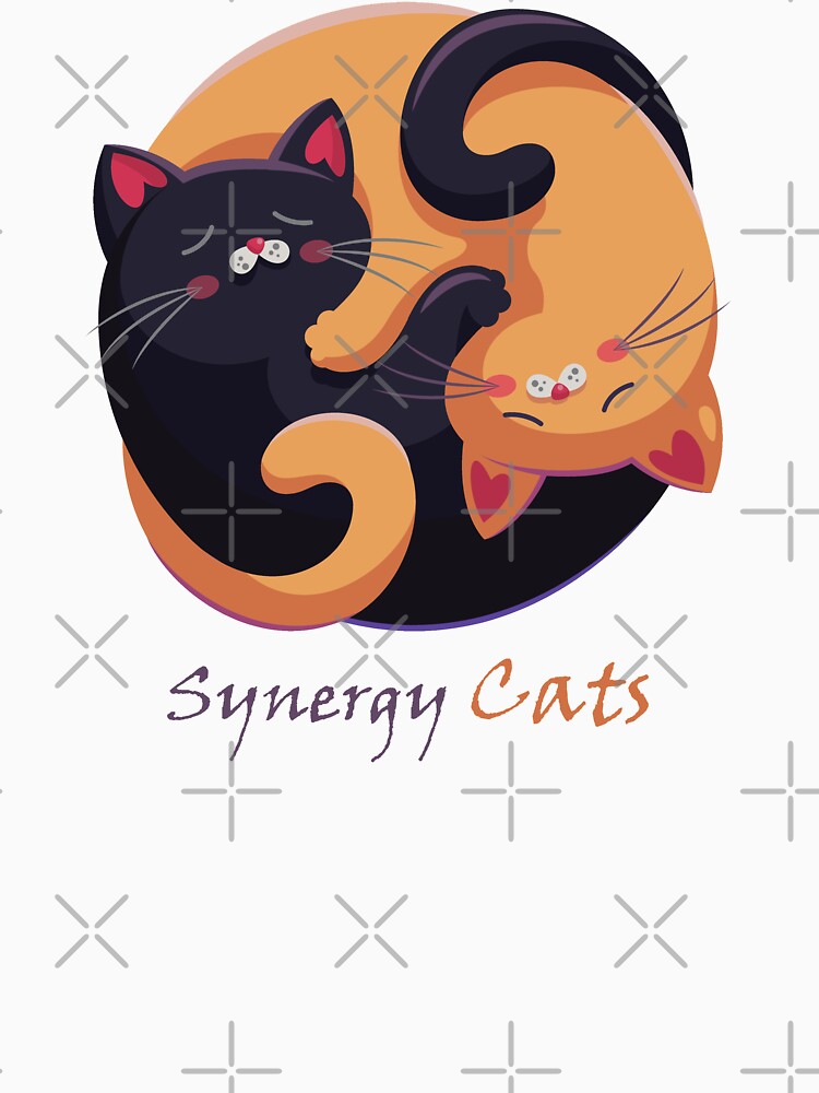 "Synergy Cats" T-shirt by sylik | Redbubble