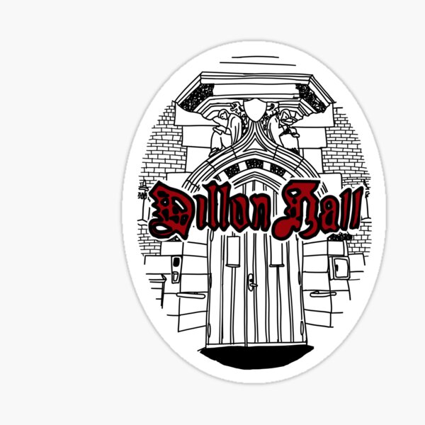 "Dillon Hall Notre Dame 2" Sticker for Sale by Myldred Hernandez ...