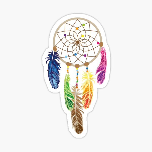 "Dream catcher" Sticker for Sale by Regenwolke | Redbubble