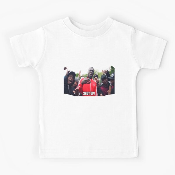 "Stormzy Meme Shut up grime" Kids T-Shirt for Sale by RighteousOnix ...