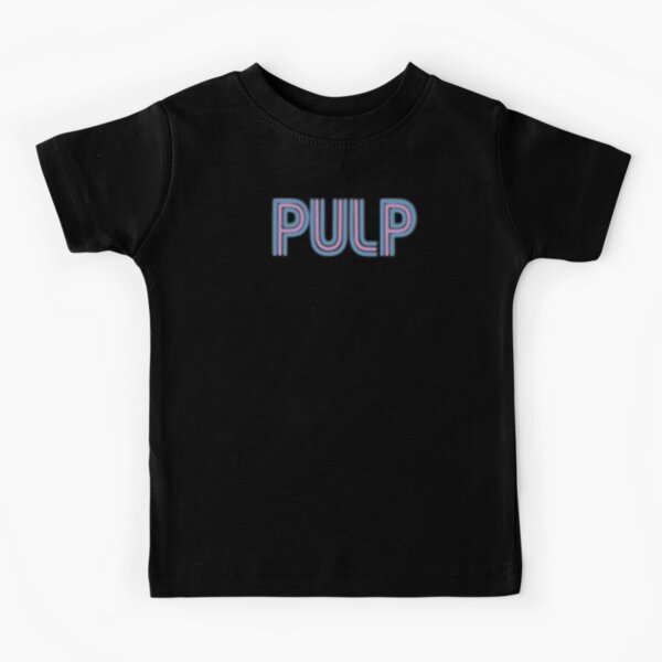 "Neon PULP Logo" Kids T-Shirt for Sale by Ovnil | Redbubble