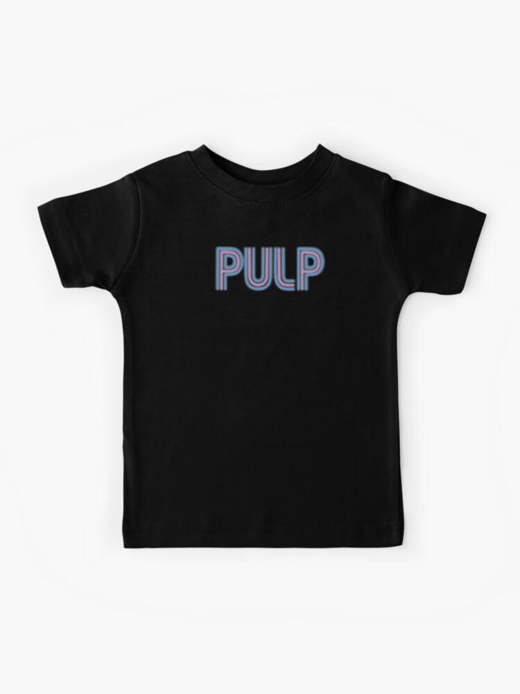 "Neon PULP Logo" Kids T-Shirt for Sale by Ovnil | Redbubble