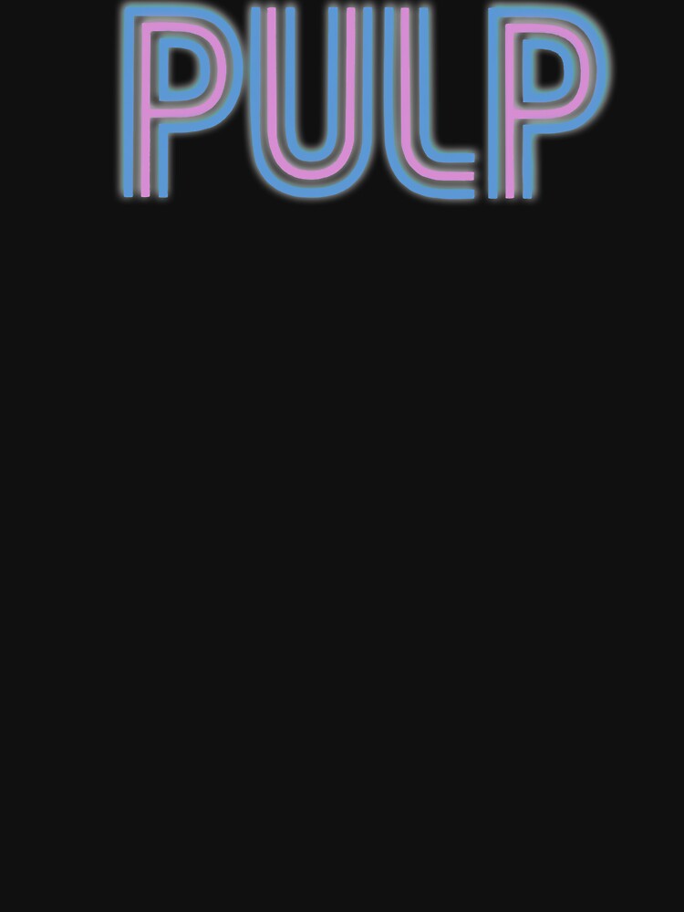 "Neon PULP Logo" Essential T-Shirt for Sale by Ovnil | Redbubble