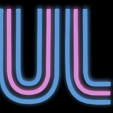 "Neon PULP Logo" Kids T-Shirt for Sale by Ovnil | Redbubble