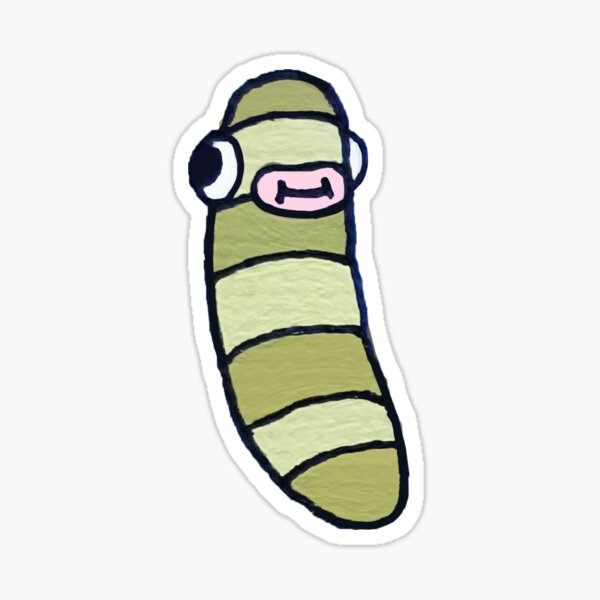 "Baby Maggot" Sticker by pandasprinkle | Redbubble