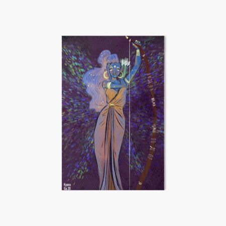 "Artemis - Color" Art Board Print by KYaraGa | Redbubble