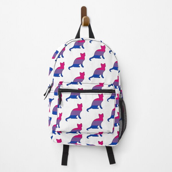 "Bisexual Pride Kitty" Backpack by NatLeBrunDesign | Redbubble