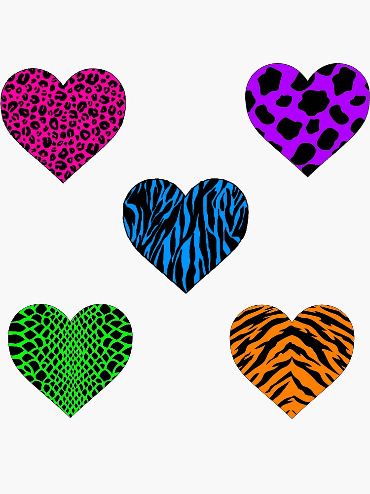 "Animal Love Sticker Pack" Sticker by ChantellleB | Redbubble