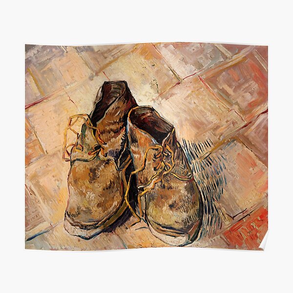 "Shoes (1888) by Vincent Van Gogh" Poster for Sale by IslandArt | Redbubble