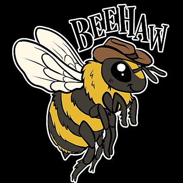 "BEEHAW" Sticker for Sale by Sciggles | Redbubble