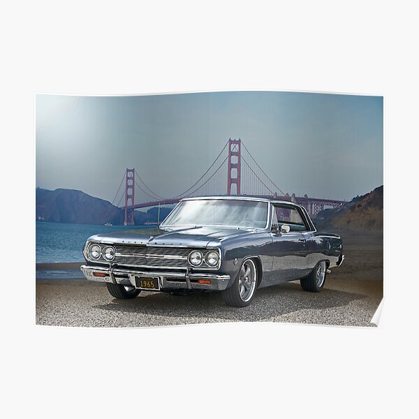 "1965 Chevrolet Chevelle VIII" Poster for Sale by DaveKoontz | Redbubble
