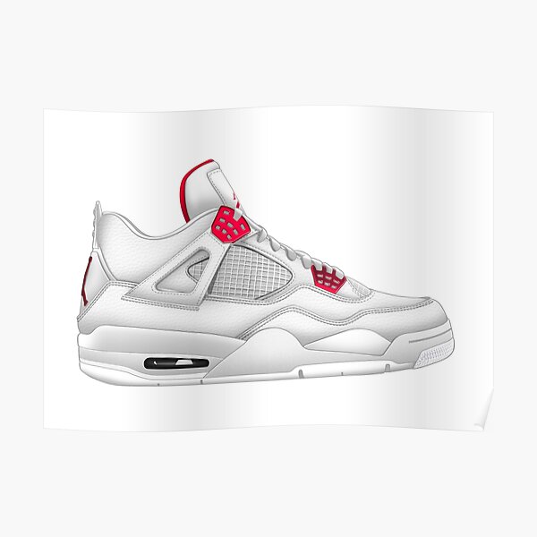 Jordan 4 Posters | Redbubble
