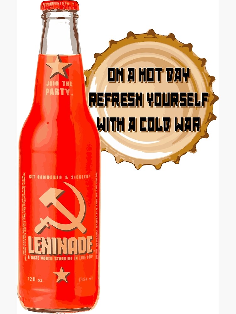 "Leninade Communist Drink" Poster for Sale by Ryant002 | Redbubble