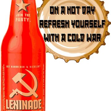 "Leninade Communist Drink" Sticker for Sale by Ryant002 | Redbubble