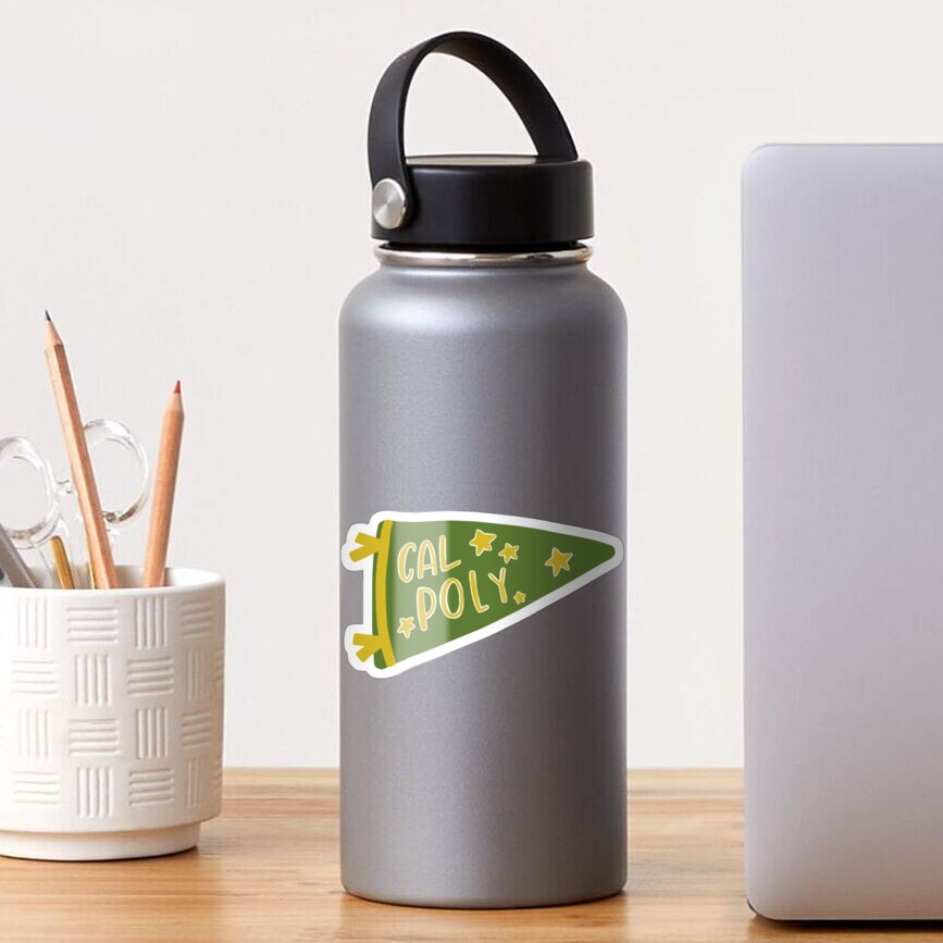 "Cal Poly Banner" Sticker for Sale by simplypaints | Redbubble